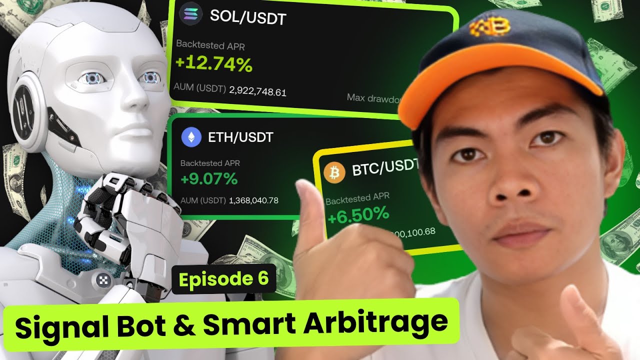 Kumita up to 12% NO STRESS Sa Signal Bot at Smart Arbitrage OKX Bot Trading - Part 5 - YouTube
