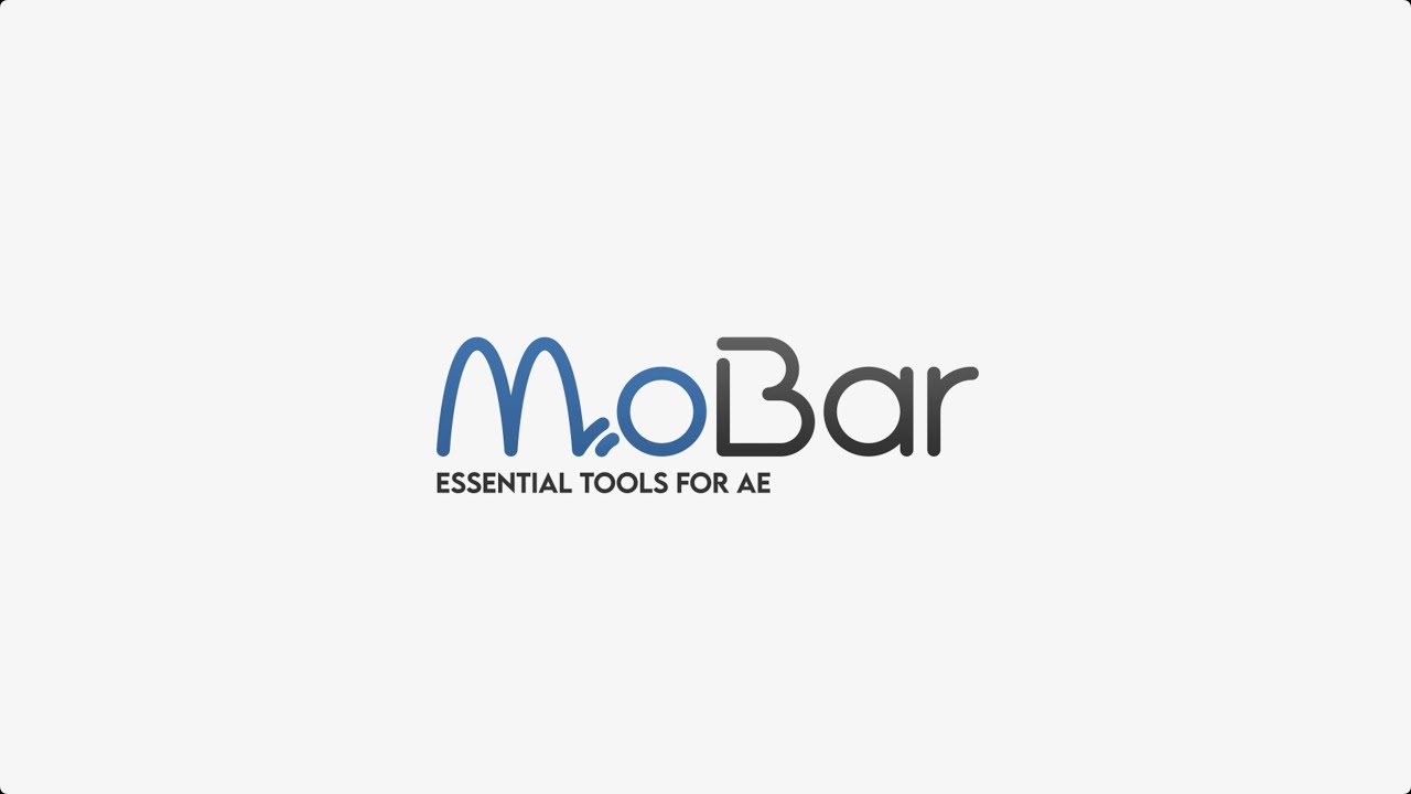 MoBar for After Effects - YouTube