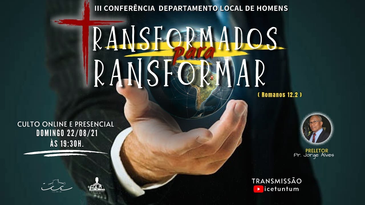 Transformados para Transformar ( Romanos 12:2) - YouTube