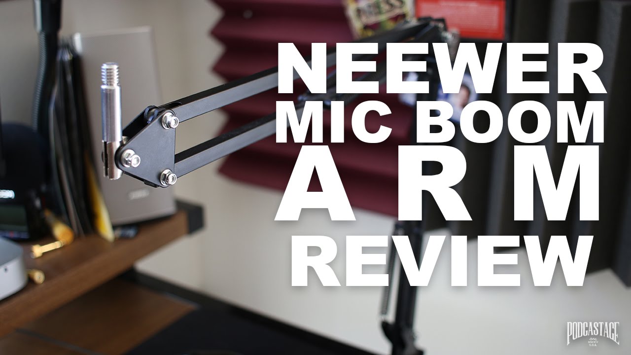 Neewer Microphone Suspension Boom Arm Review - YouTube