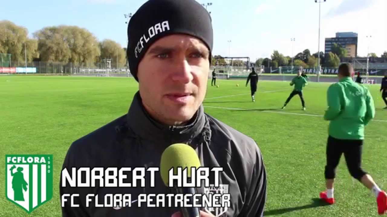 TV FLORA: Norbert Hurt: tuleb mängida nii, et see mäng võita - YouTube
