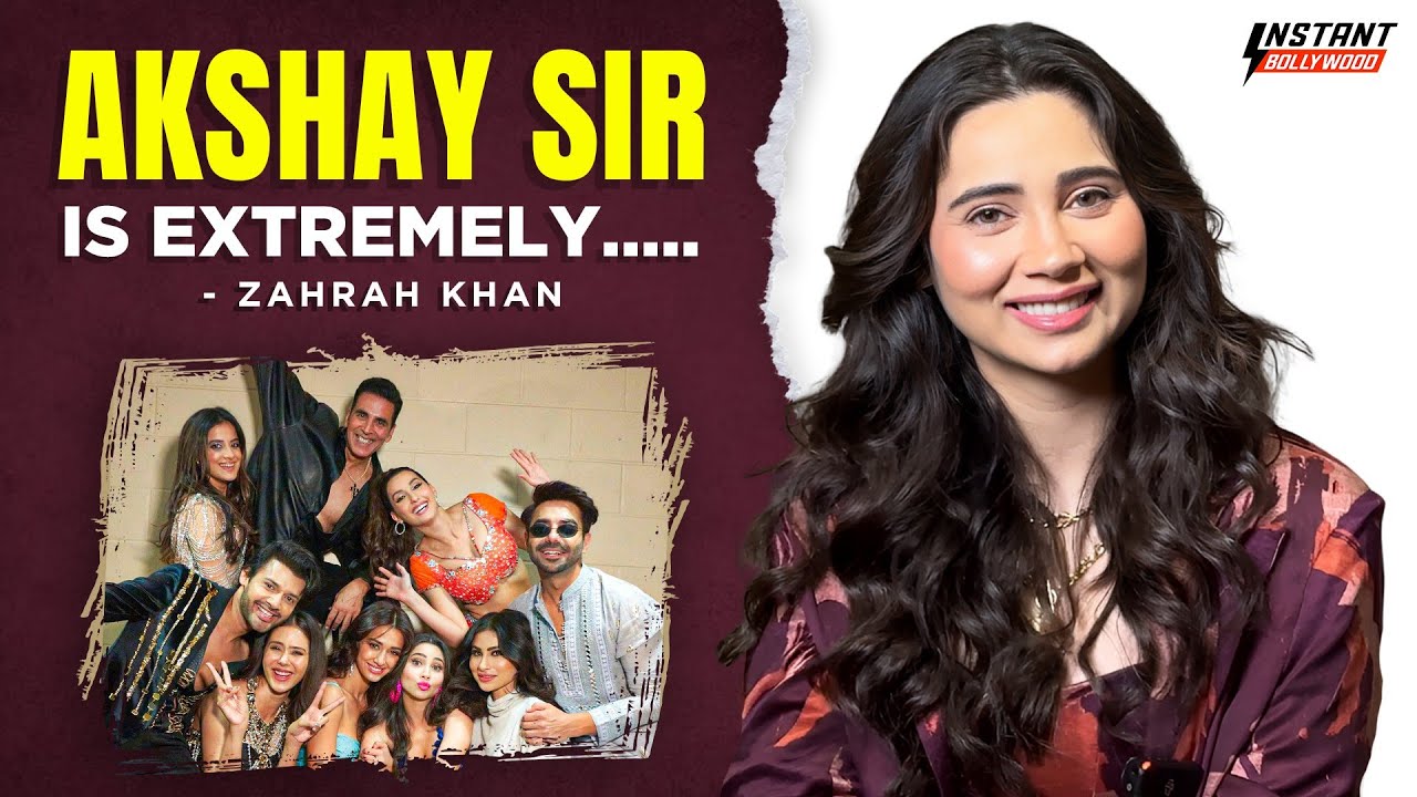 Zahrah Khan on debut with Shanaya Kapoor, Akshay Kumar & next Pan India ...