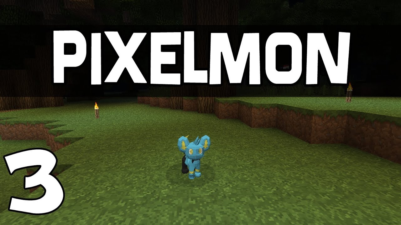 Minecraft Pixelmon: Episode 3 - Finally, another Pixelmon! - YouTube