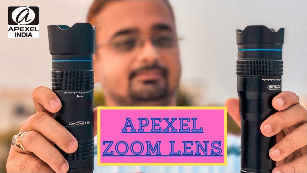 Looking for ULTIMATE Mobile Zoom Lens?Apexel 36x Vs. 20x-40x - YouTube