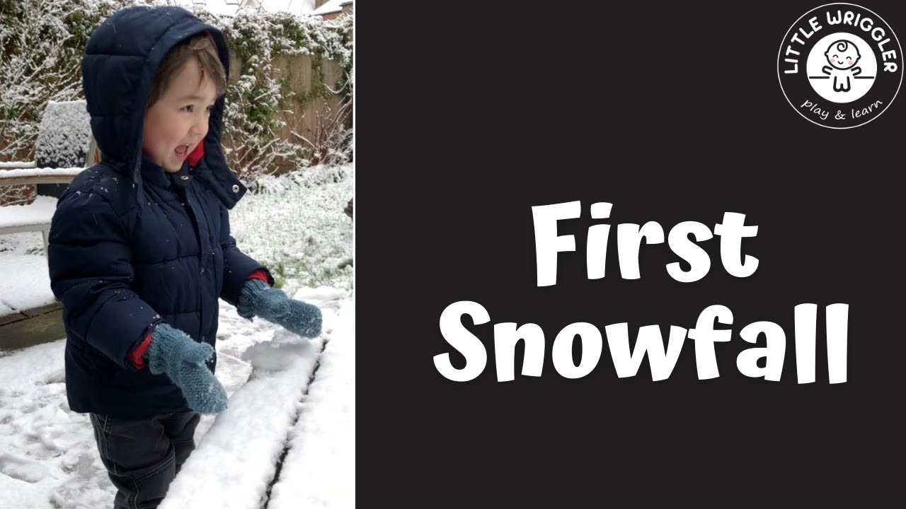 First snowfall | Fun with snow for kids | How the World works for Kids ...