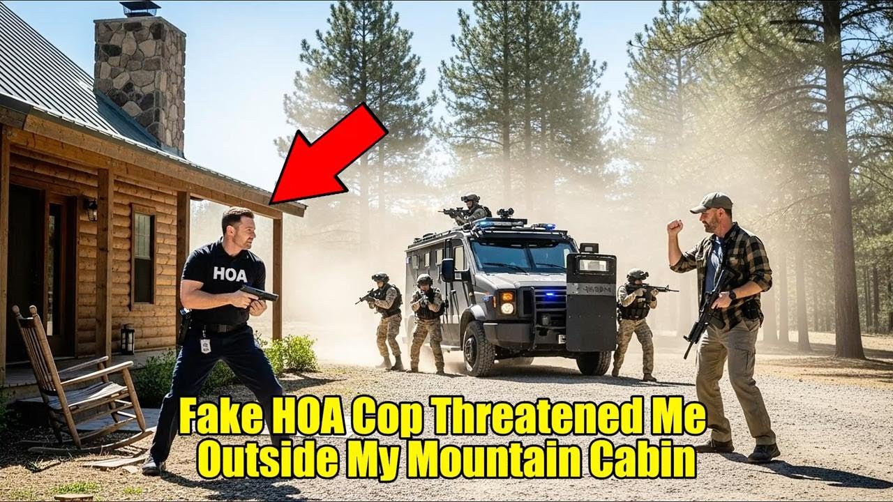 Fake HOA Cop Threatened Me Outside My Mountain Cabin — My SWAT Team ...