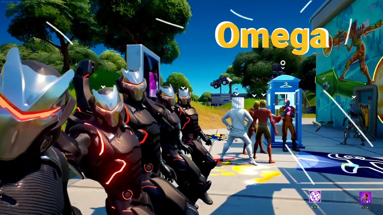 Fortnite : * We Waiting For Omega Knight Skin With Omega Skin* - YouTube