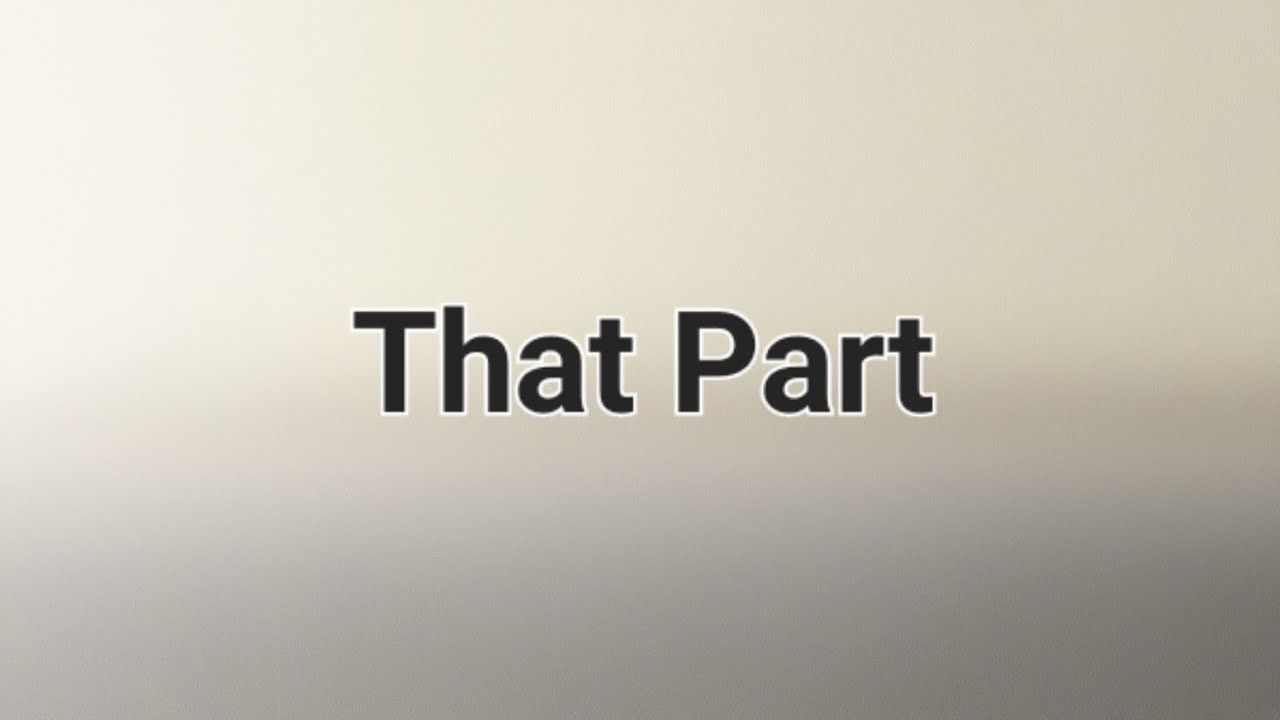 "That Part" oleh Lauren Spencer Smith (Lirik Terjemahan) - YouTube