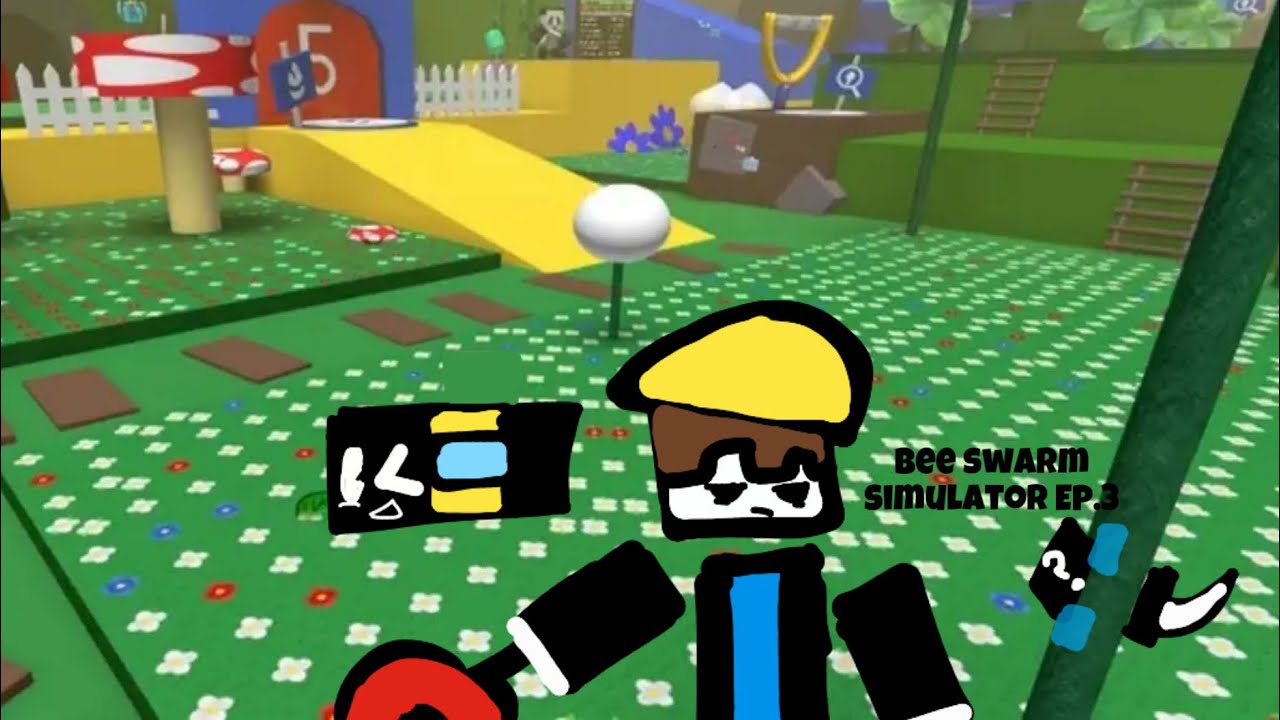 Bee swarm simulator 3: pollination hibernation | Animation | (1/3 ...