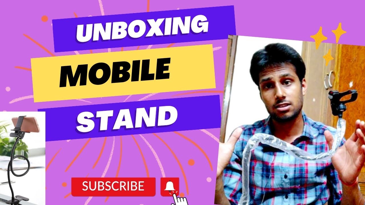 Mobile stand🔥|| Table stand for students || unboxing || #youtube || # ...