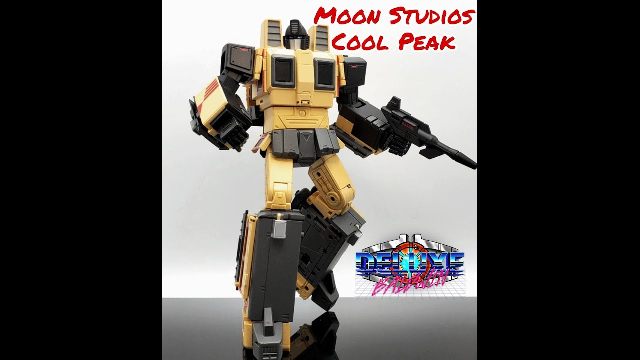 Moon Studios MS-06 Masterpiece Scale Cool Peak Review. (Not Seizan) Transformation Train to Bot ...