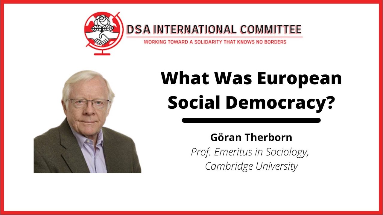 DSA IC - What Was European Social Democracy? - YouTube