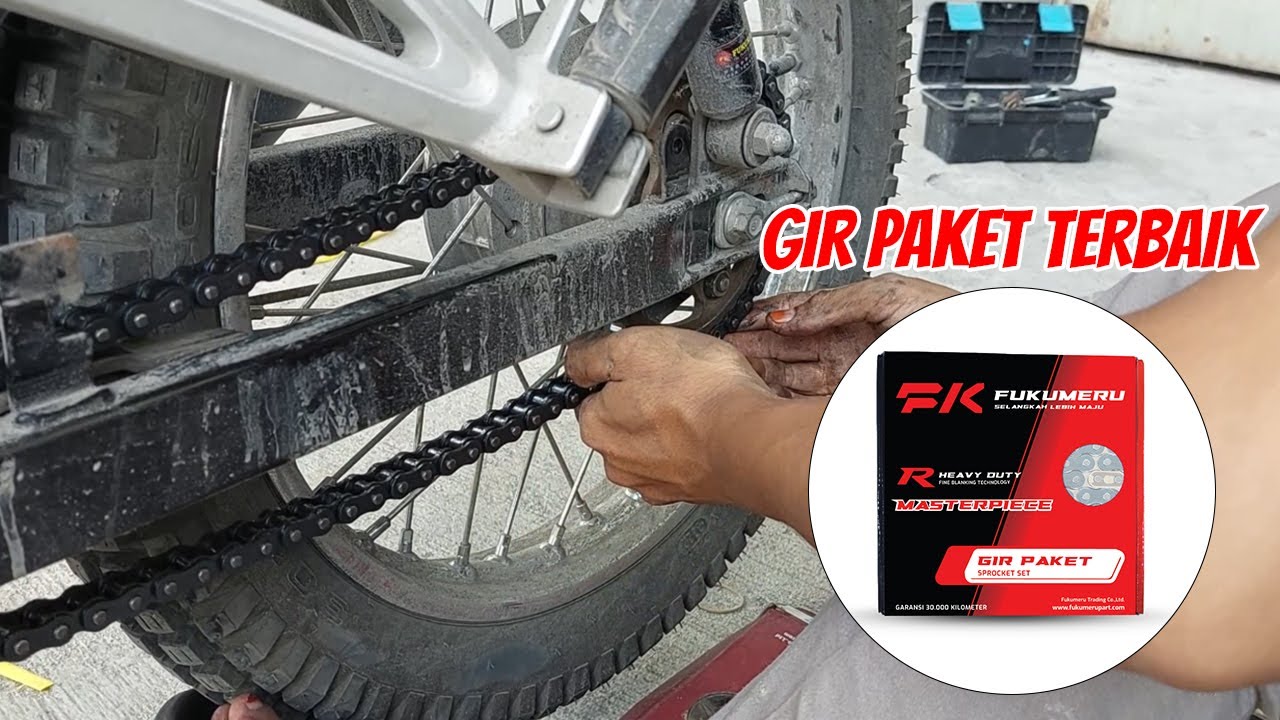 SANGAT MUDAH! TUTORIAL GANTI GIR PAKET SEPEDA MOTOR REVO FI | FUKUMERU ...