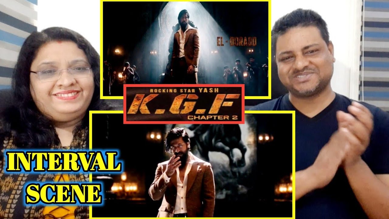 KGF CHAPTER 2 MASS INTERVAL Scene Reaction | Rocky meets Inayat Khalil ...