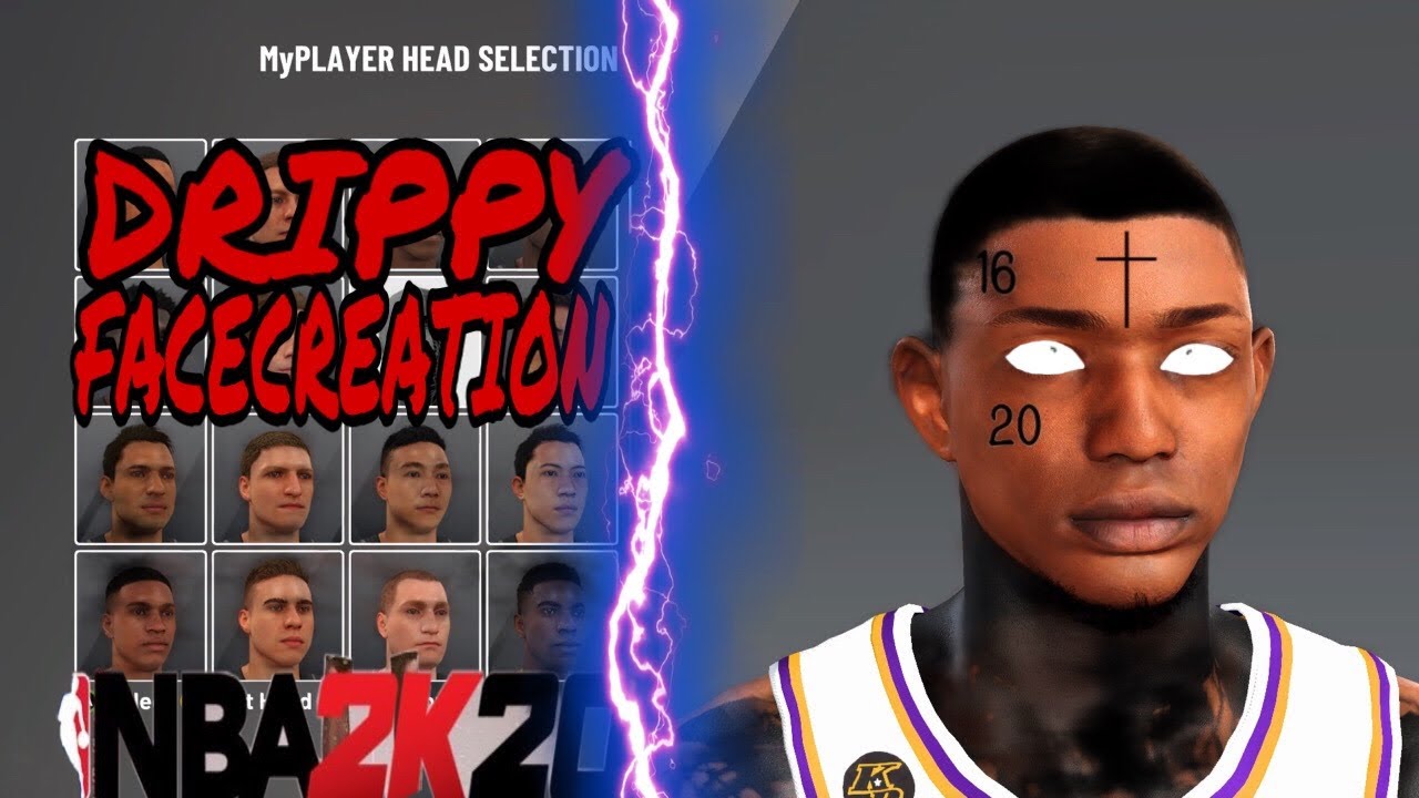 *NEW* BEST DRIPPY FACE CREATION TUTORIAL IN NBA 2K20! LOOK LIKE A ...