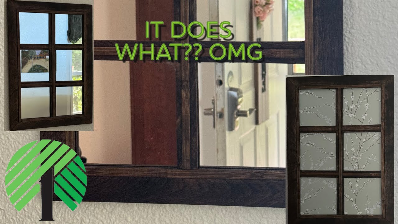 DOLLAR TREE 🌳 MIRROR transformation! Incredible transformation into ...