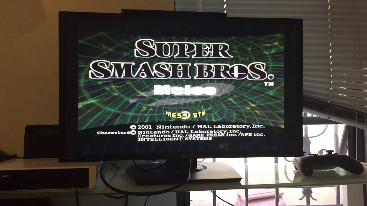 Testing Super Smash Bros Melee on the ASUS VG245H 1ms Gaming Monitor ...