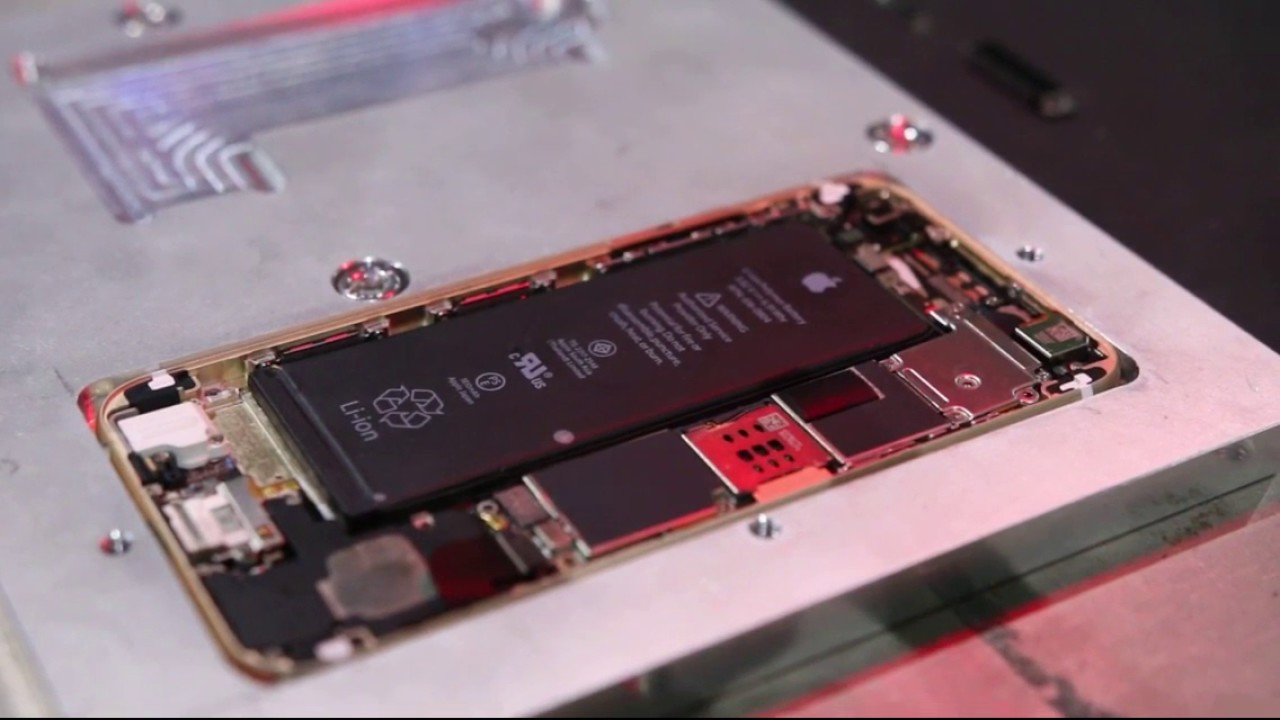 iPhone auto assembly - YouTube