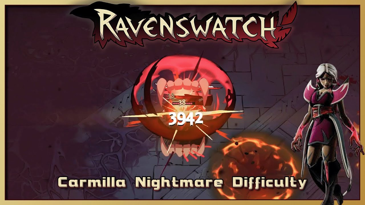 Jaws Of Death [Ravenswatch Full Release | Carmilla Gameplay | Nightmare ...