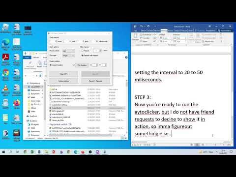 How To Use Auto Clicker - Tutorial - YouTube