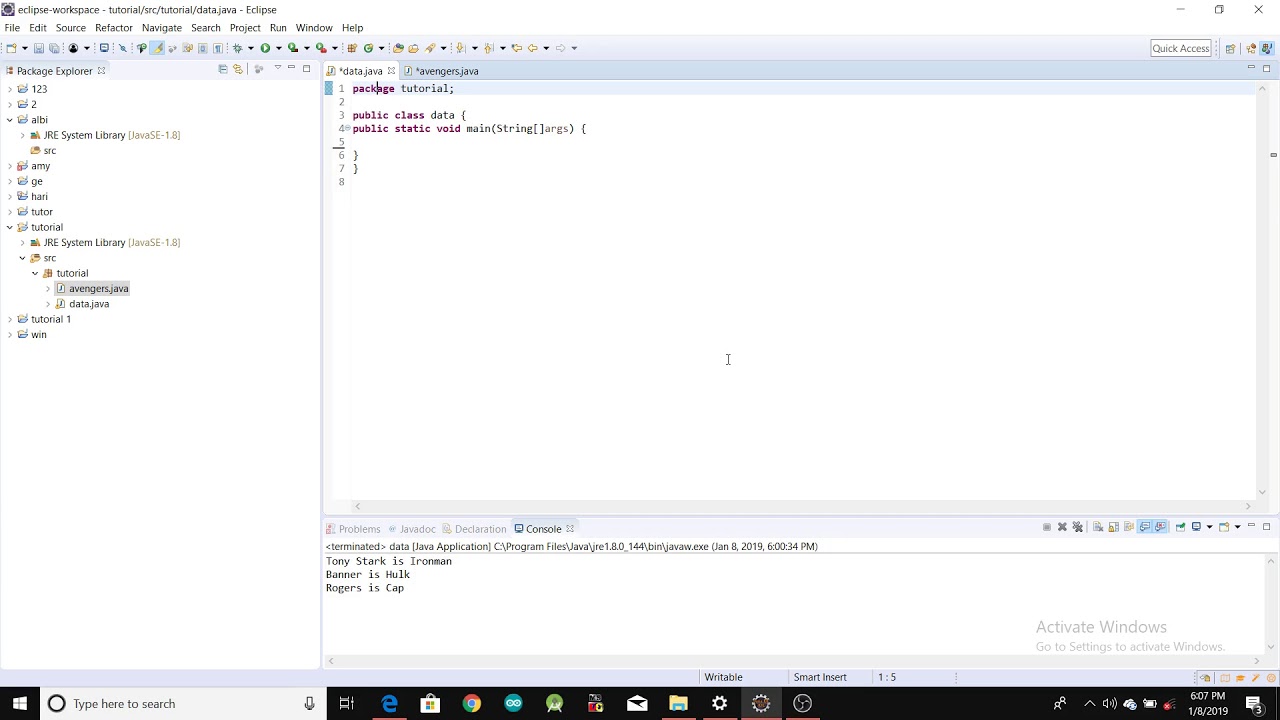 Java Tutorial Module 1 : CLASS AND OBJECT - YouTube