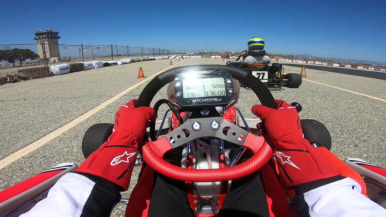 175cc Iame Shifter Kart - Monterey Bay Karters - Anthony Freese - YouTube