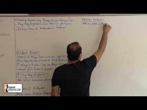 73 Çağdaş Türk ve Dünya Tarihi Yumuşama Dönemi I Ramazan Yetgin 2016