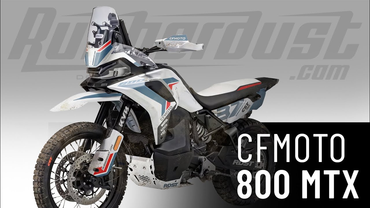 CFMOTO 800MT-X Rally Concept - YouTube