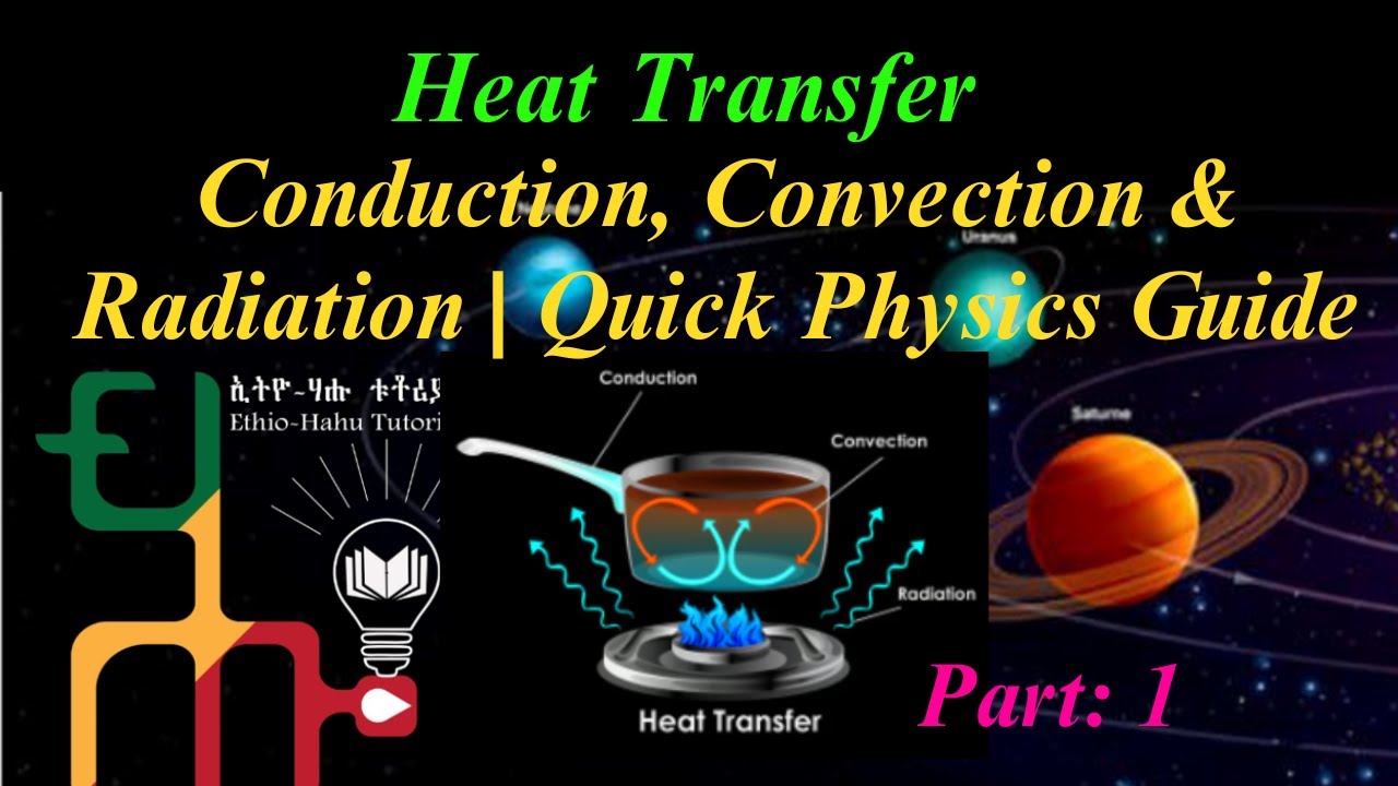 Heat and Thermodynamics | Heat Transfer | Conduction, Convection & Radiation | Quick Physics ...