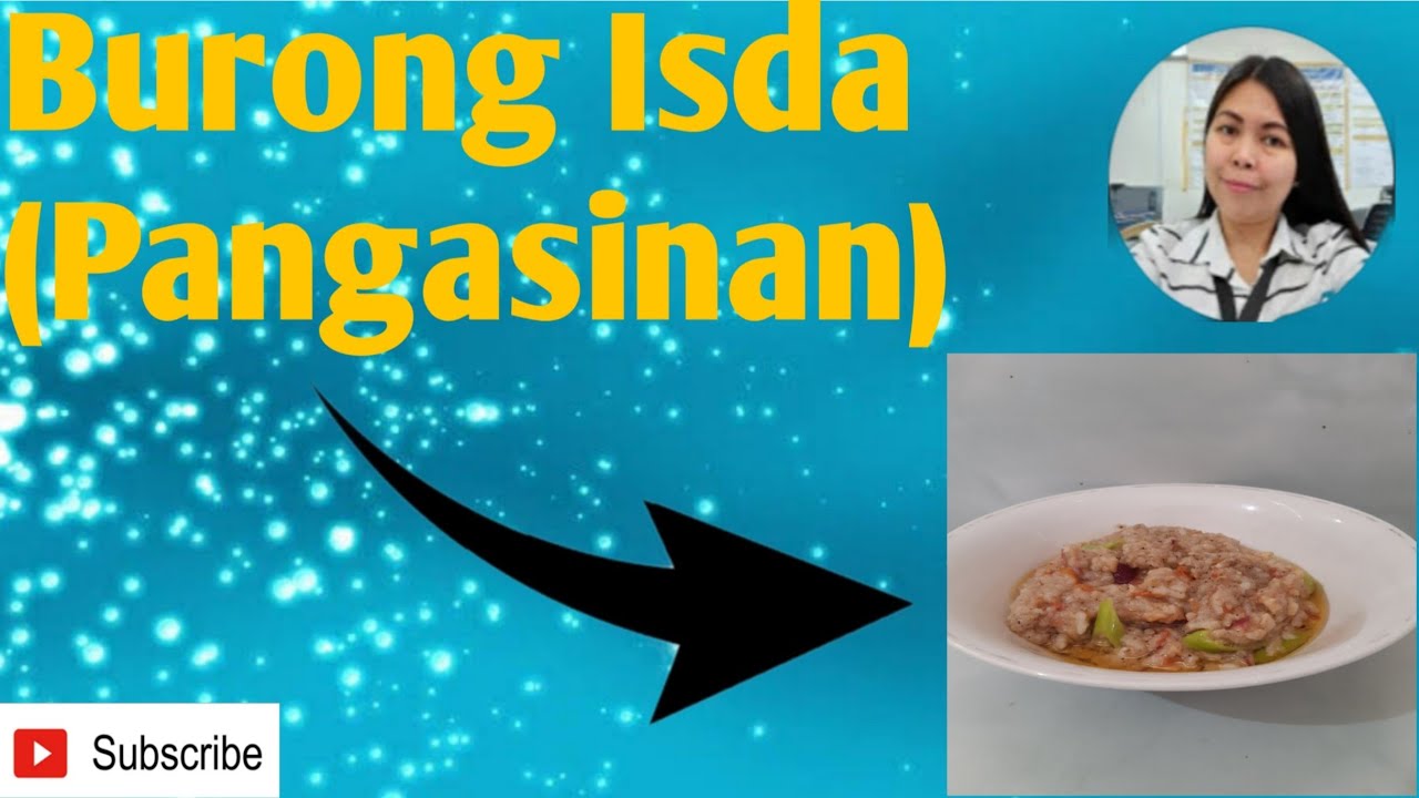 HOW TO COOK BURONG ISDA (Pangasinan) - YouTube