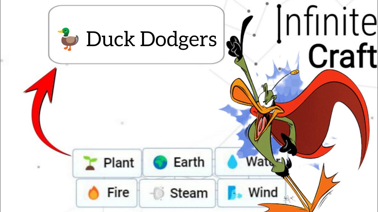 How to make Duck Dodgers in infinite craft | infinity craft - YouTube