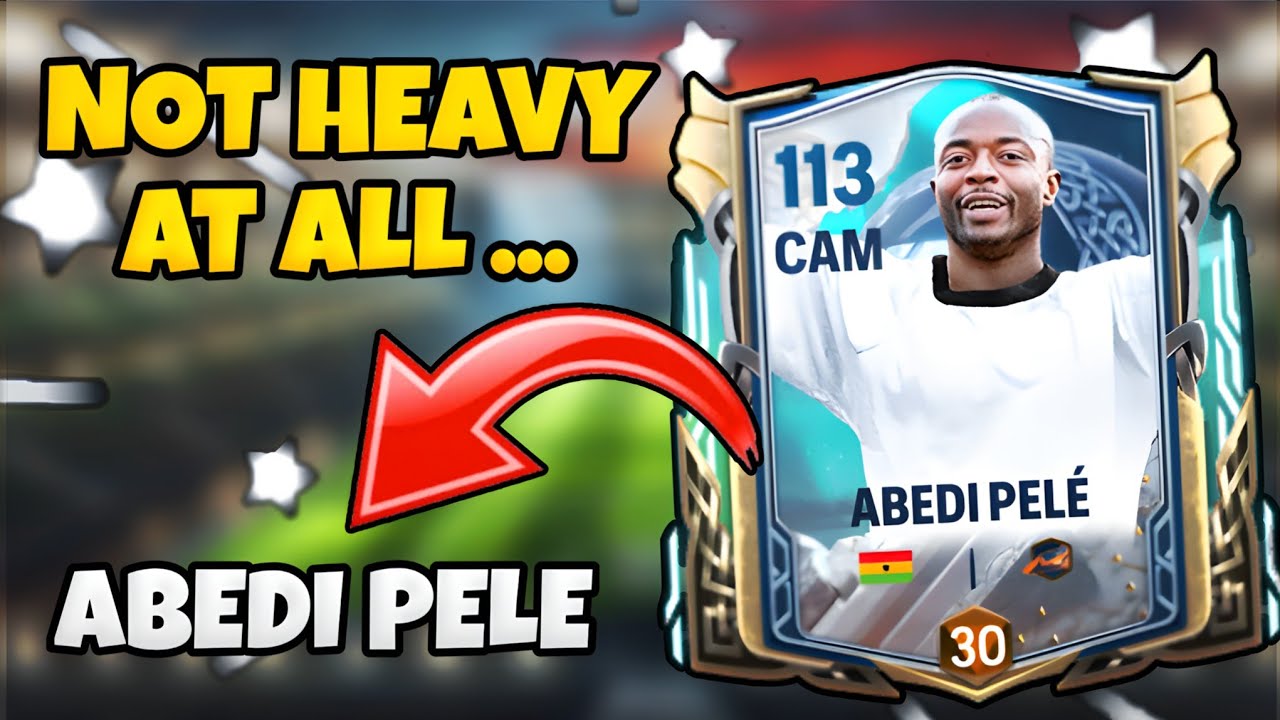 108 Abedi Pele is not heavy at all !!.. FC mobile - YouTube