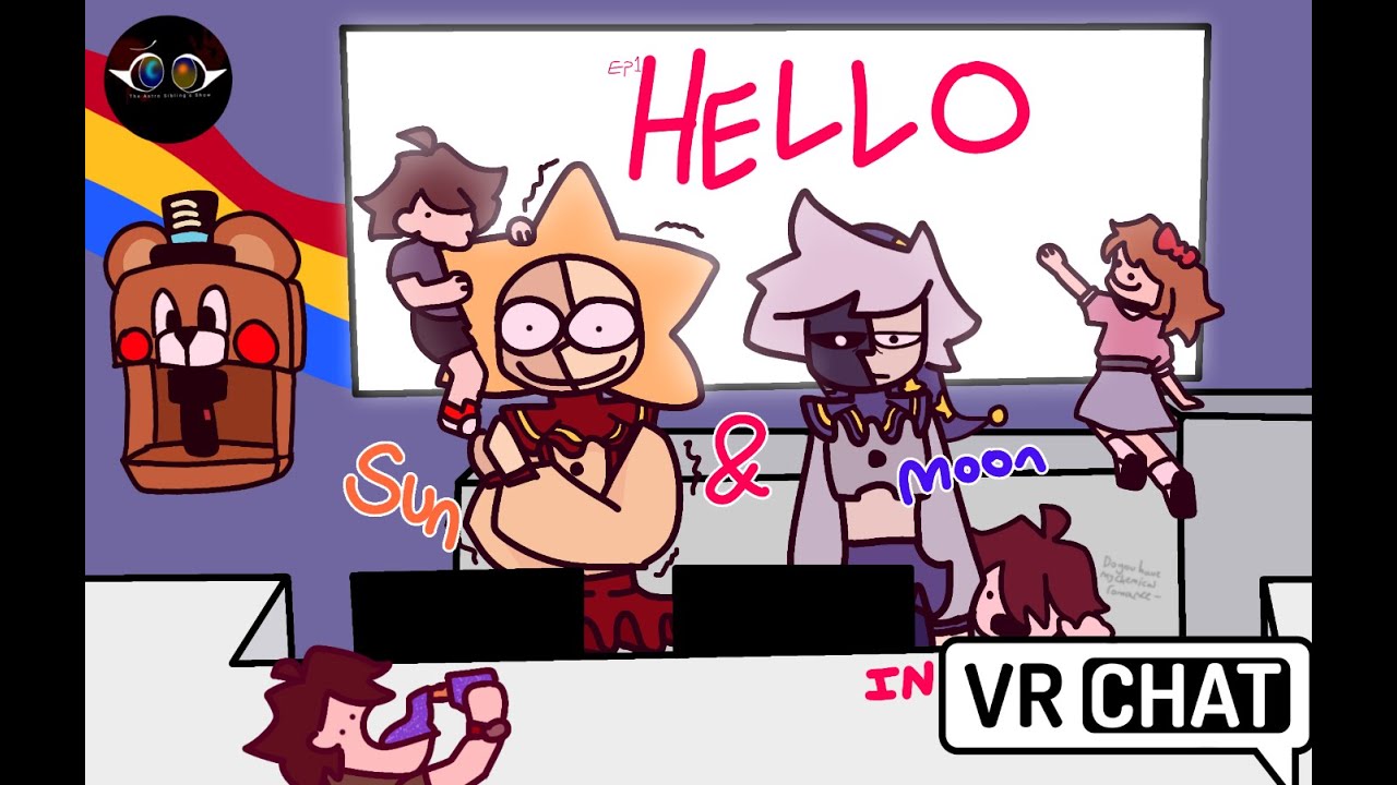 HELLO SUN and MOON! In VRCHAT - YouTube
