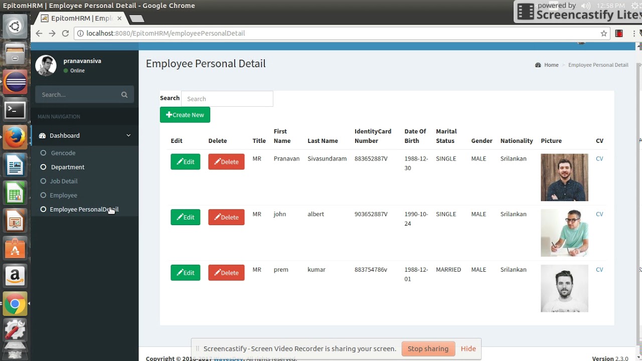 Hrm System Using Spring4hibernate4spring Oauth2 Securityweb Services 7581