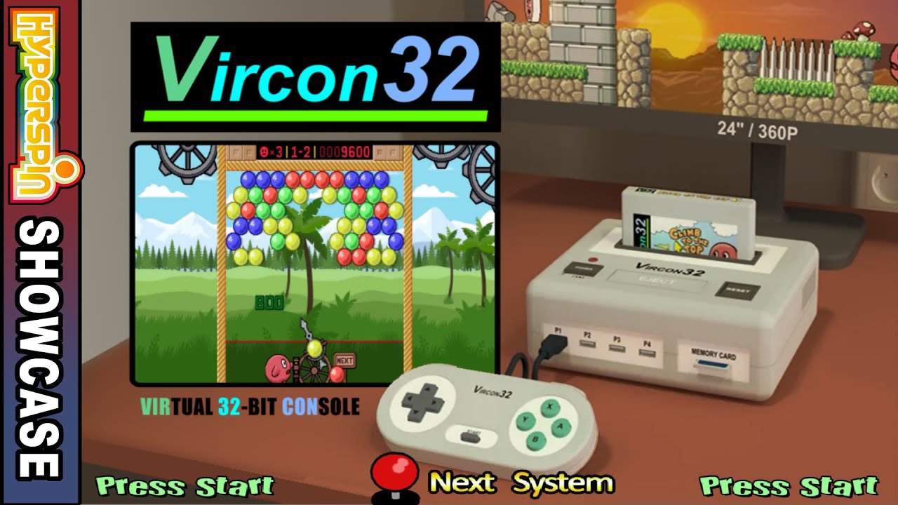 HyperSpin Showcase: Vircon32 - YouTube