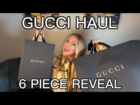 GUCCI HAUL ✨ 6 PIECE REVEAL! 