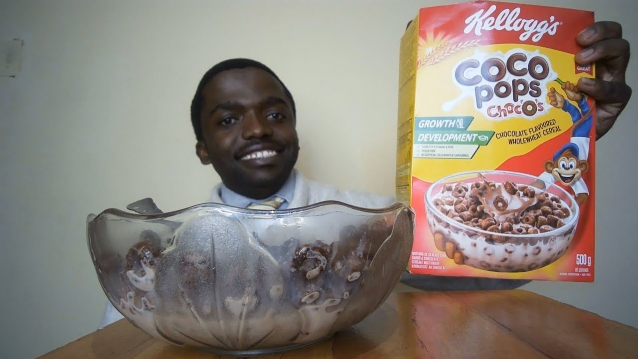 ASMR MUKBANG | CEREAL KELLOGGS COCO POPS CHOCOS [EATING SOUND] #asmr # ...