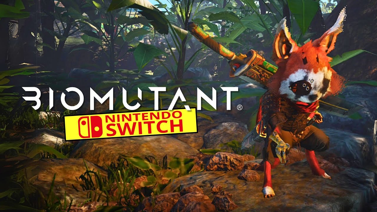 Biomutant Nintendo Switch Gameplay - YouTube