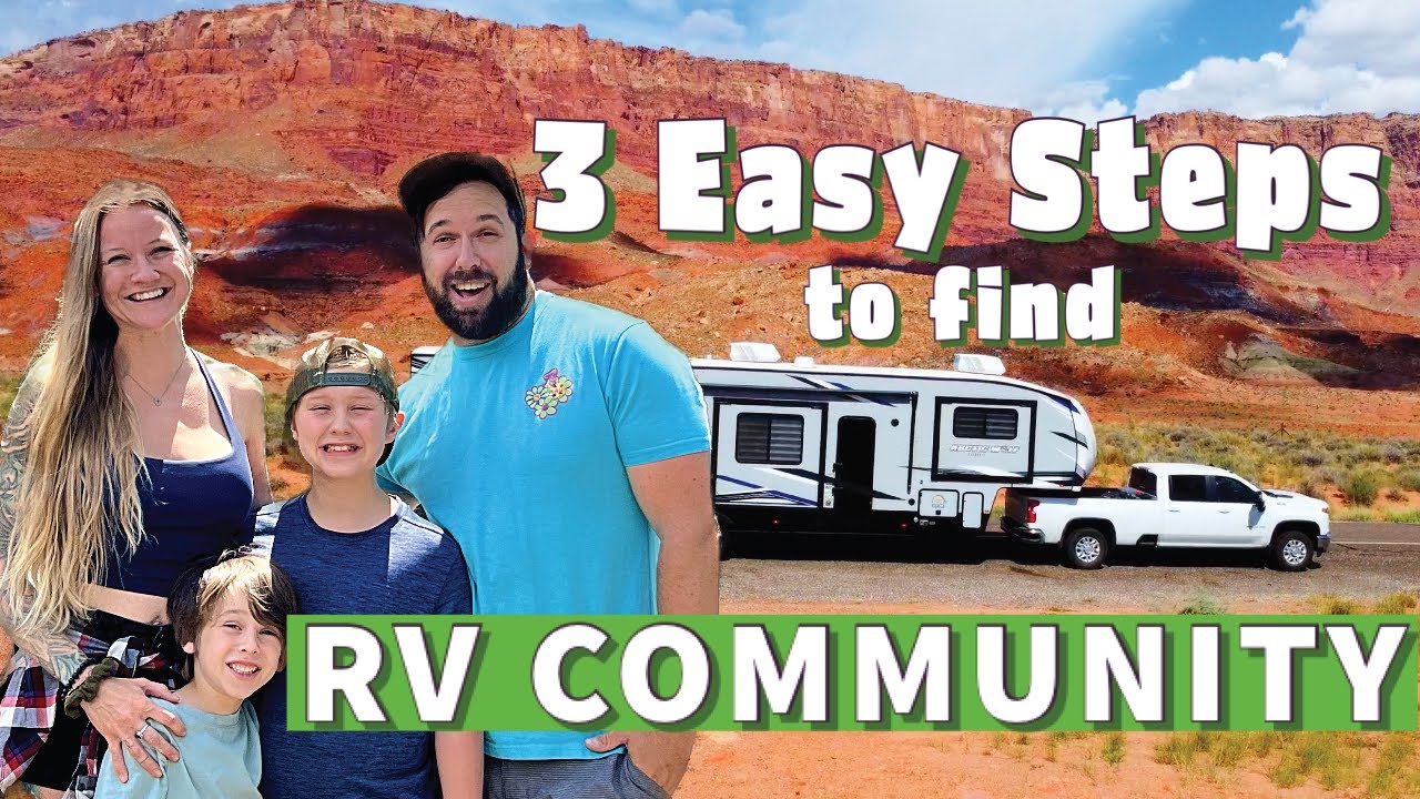 Full time RV Family- How to find COMMUNITY on the Road! - YouTube