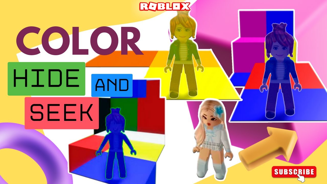 ROBLOX COLOR HIDE AND SEEK … Choose The Color - YouTube