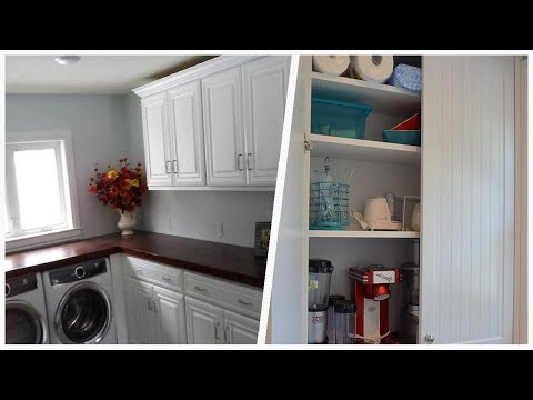75 Beautiful Gray Laundry Room With Blue Walls Design Ideas #619 💙