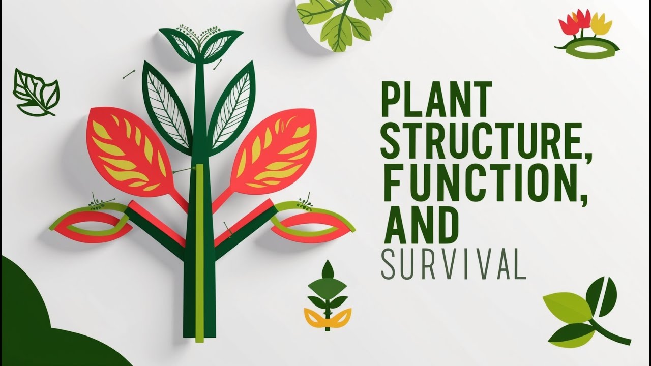 Plant Structures and Their Functions: A Guide to Survival Essentials ...