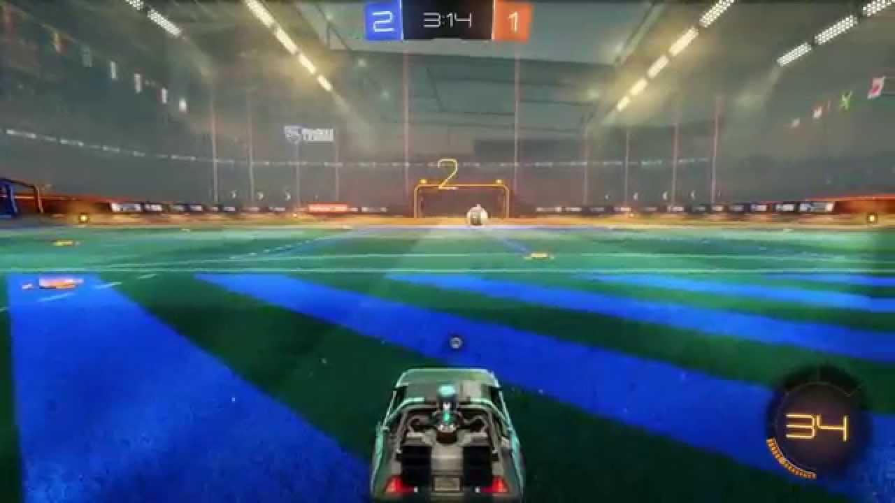 Rocket League DeLorean Gameplay Demo - Back to the Future DLC Review ...