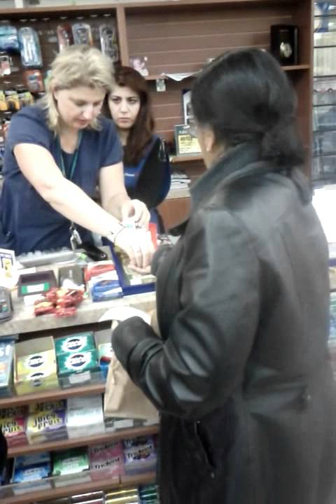 busted while filming an angry customer at store - YouTube