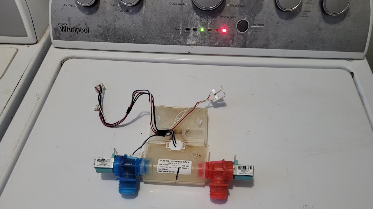 How to Fix / Repair a Whirlpool Washing (Washer) Machine With Sensing ...
