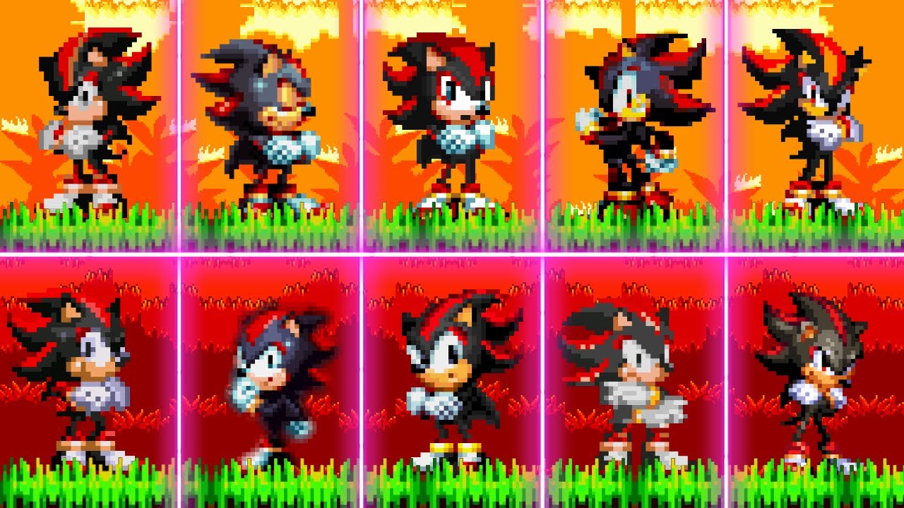 Evolution of Shadow Mods (Mania Shadow,Modern Shadow,Shadow Remixed ...