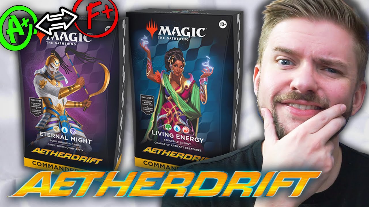 Upgrade/Rank/Explain - AETHERDRIFT Precon Decks [ULTIMATE Guide] - YouTube