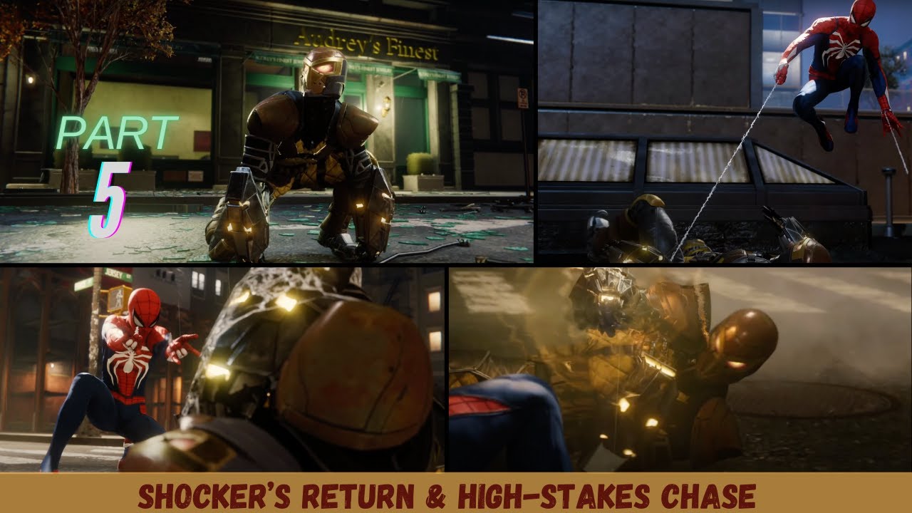 Spider-Man vs. Shocker : High-Speed Chase, Mysterious Mask, and ...