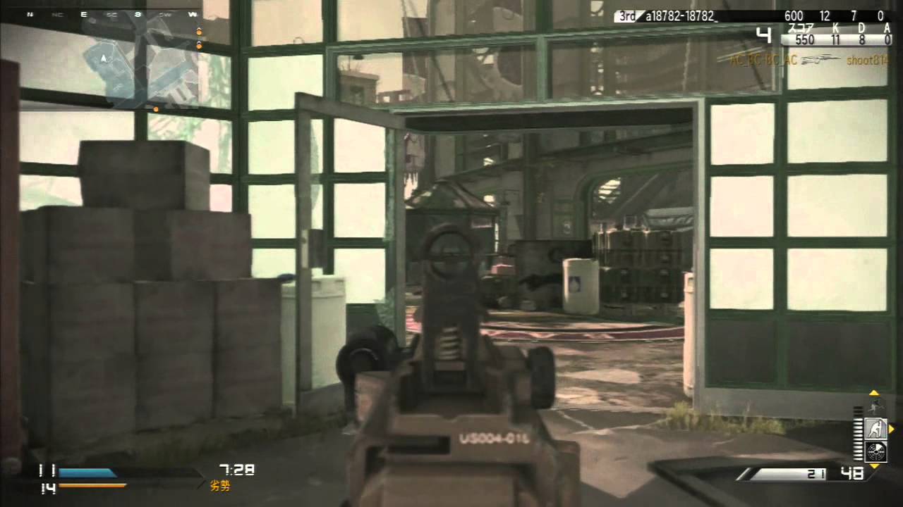 【CoD：Ghosts】Tuneのゴースト実況＃2 HD画質記念 『FFA；MR-28』 - YouTube