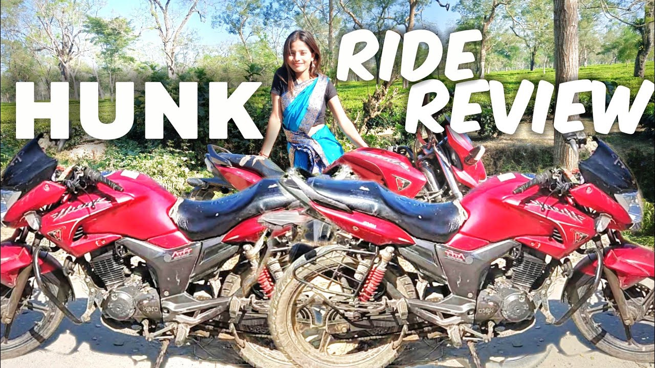 Riding a Hunk Bike in Saree | My Epic Experience & Review - YouTube